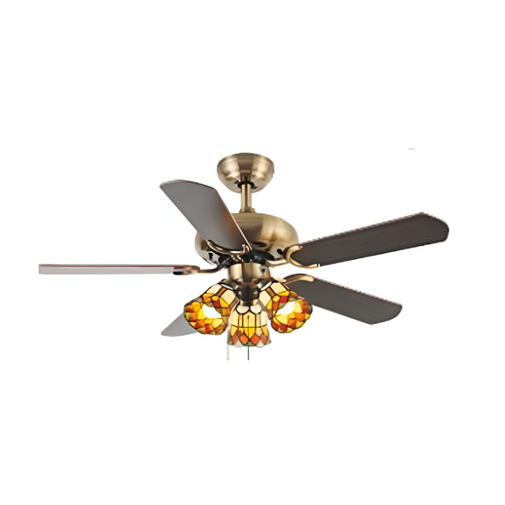 Ventilador de techo 42" 5a blizzard etdcf-192 bronce | La Mundial